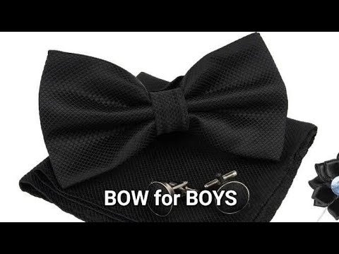How to make Bow | Bow for Boys | Easy Bow Making Ideas - YouTube