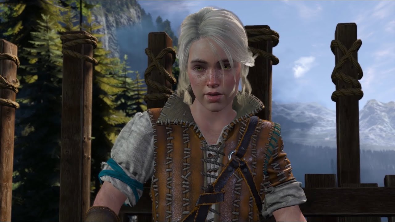 Ciri First Appearance in The Witcher 3 Wild Hunt - YouTube