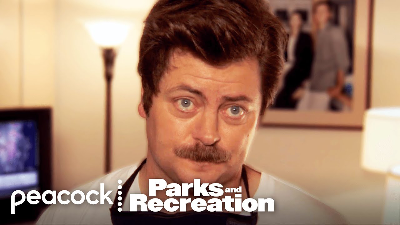 Ron Swanson On Giving A Man A Fish | Parks and Recreation - YouTube