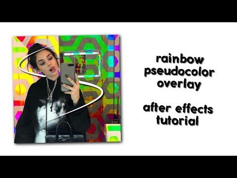 Rainbow Pseudocolor Overlay Tutorial | After Effects Tutorial - YouTube