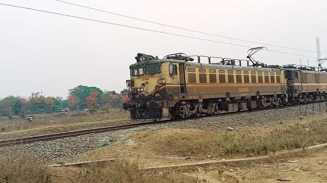 🇮🇳🚆 ️ Old Electric Locomotive Of Indian Railway (WAG-5HB,WAG-7,WAG-5)🚄💚 ...