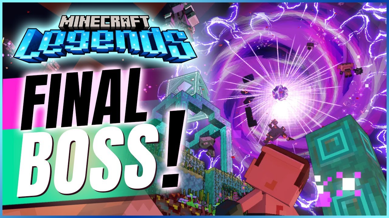 Minecraft Legends Campaign FINAL BOSS & Ending - YouTube