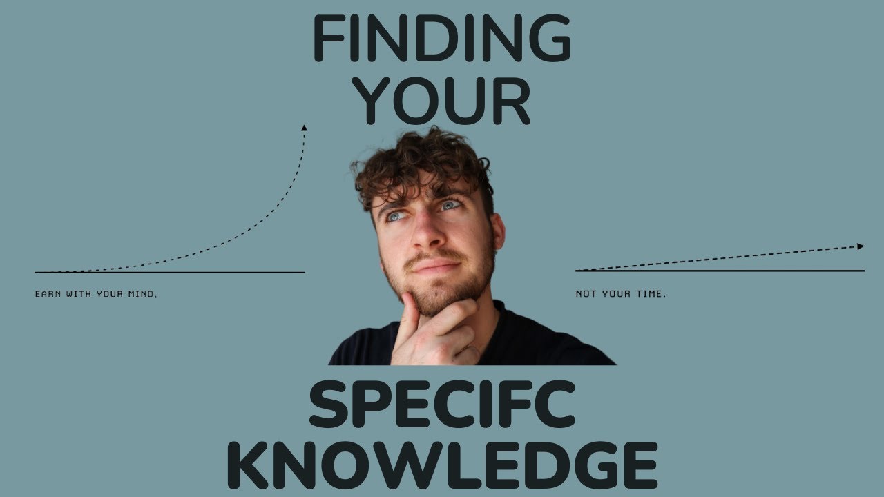 Finding your Specific Knowledge - YouTube