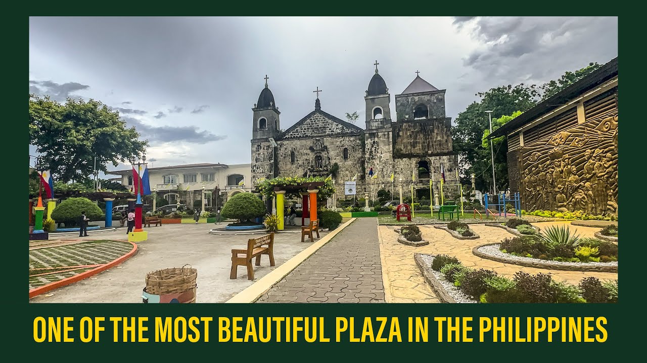 The Beautiful Public Plaza of Tigbauan Iloilo Philippines - YouTube