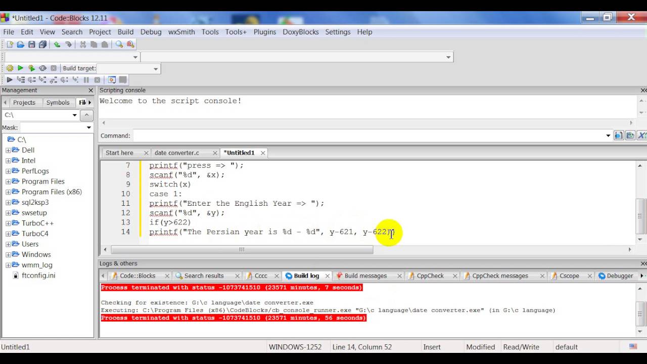 Date Converter Program - YouTube