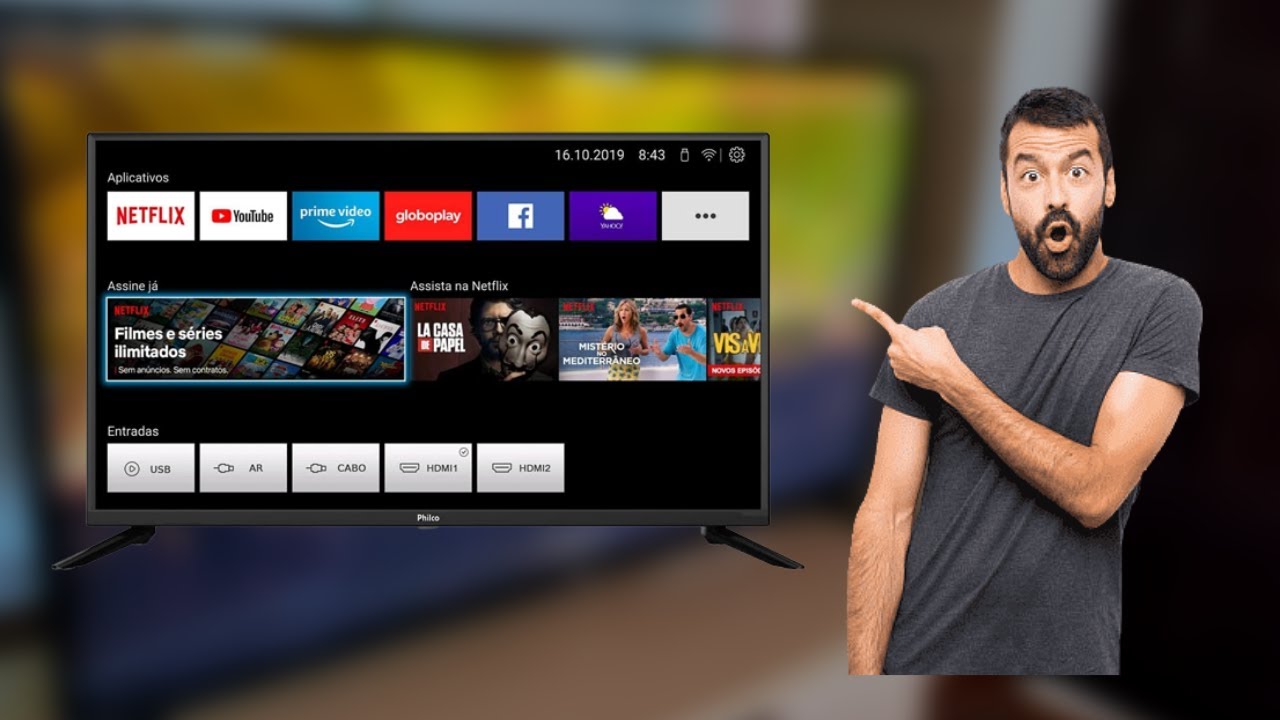 A Verdade Sobre a Smart TV Philco 39 polegadas PTV39G60S - YouTube