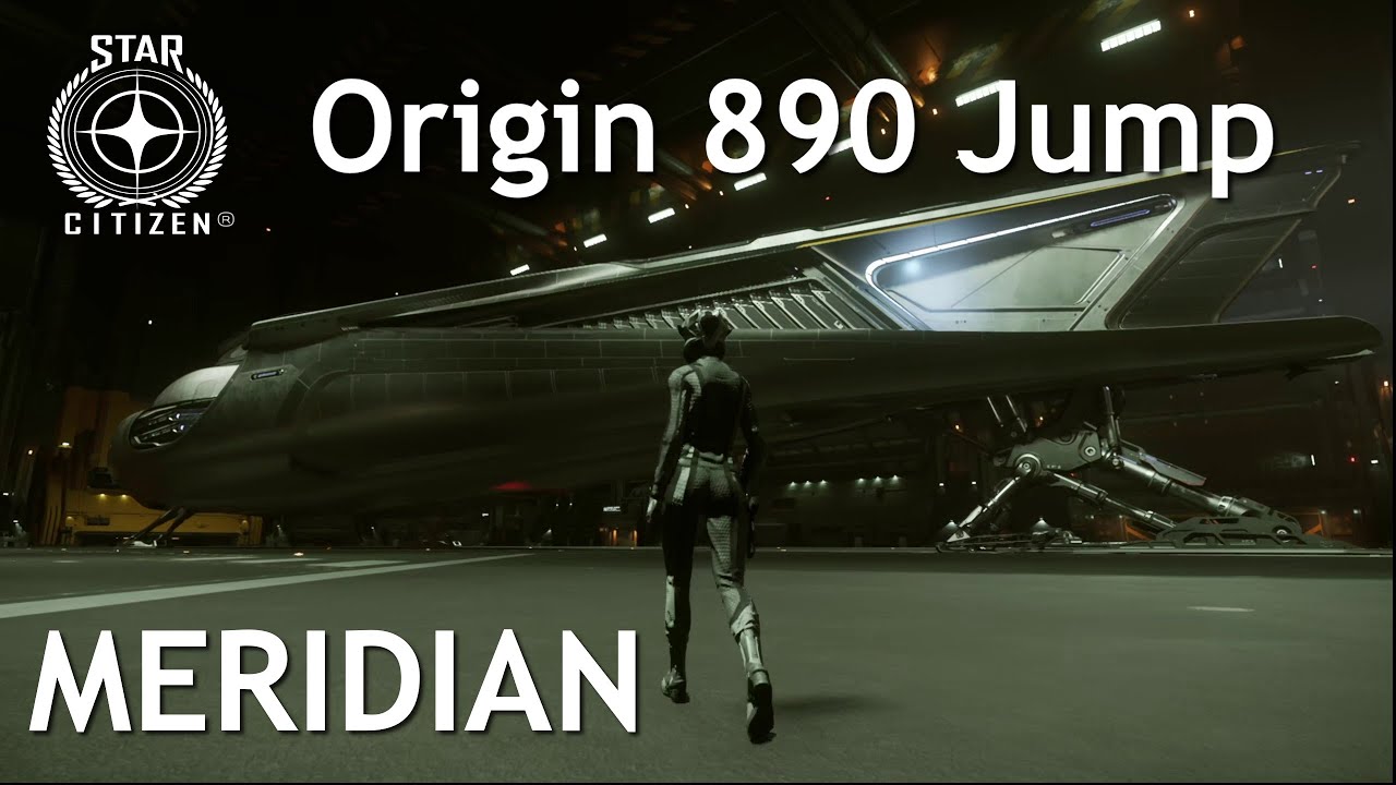 Star Citizen: 890 Jump - Meridian (Silver) - YouTube