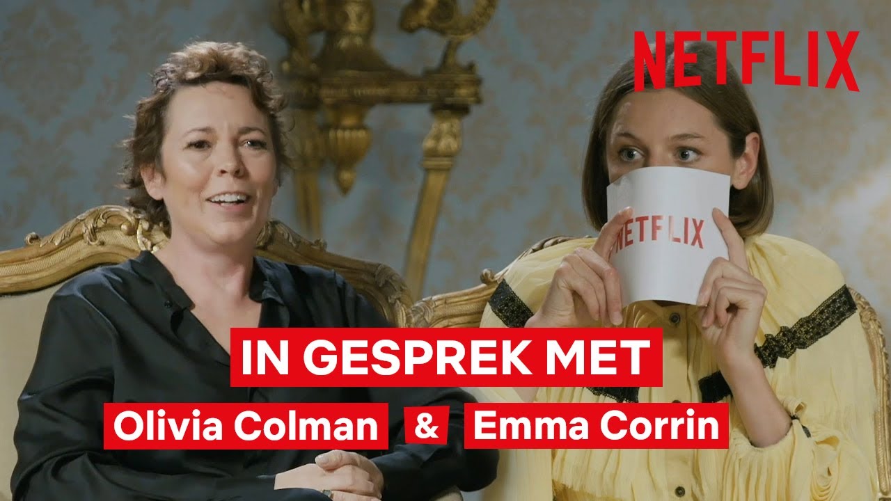 Olivia Colman & Emma Corrin interview | The Crown - YouTube