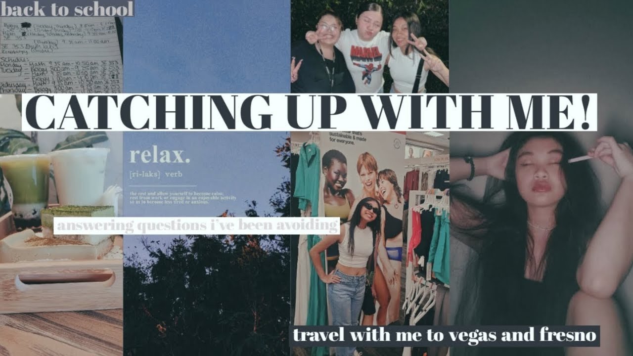 CATCH UP WITH ME! ️‍🔥TRAVELING, Q&A, BACK TO SCHOOL!! - YouTube