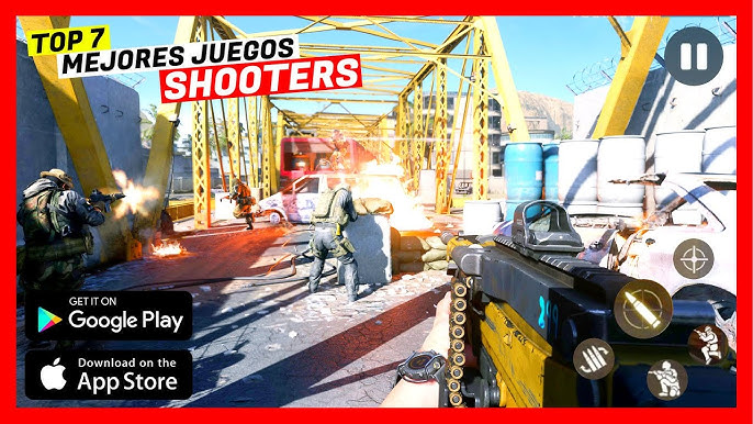 Top 15 Mejores Juegos Shooter Fpstps De Guerra Para Android Gratis