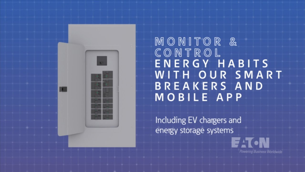 Smart homes start with Eaton smart breakers - YouTube