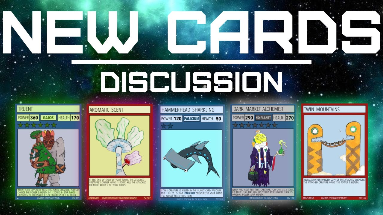 Set 4 New Card Discussion | Chaos Galaxy TCG - YouTube