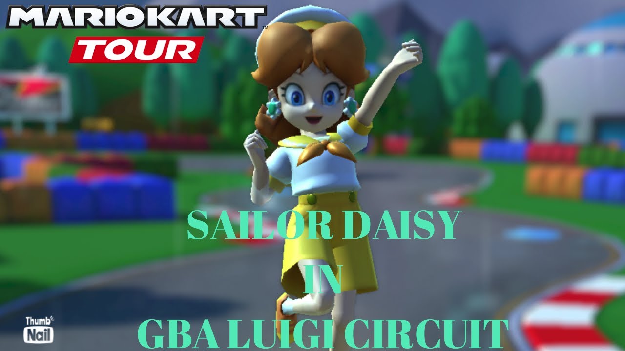 Mario Kart Tour - Sailor Daisy in GBA Luigi Circuit - YouTube