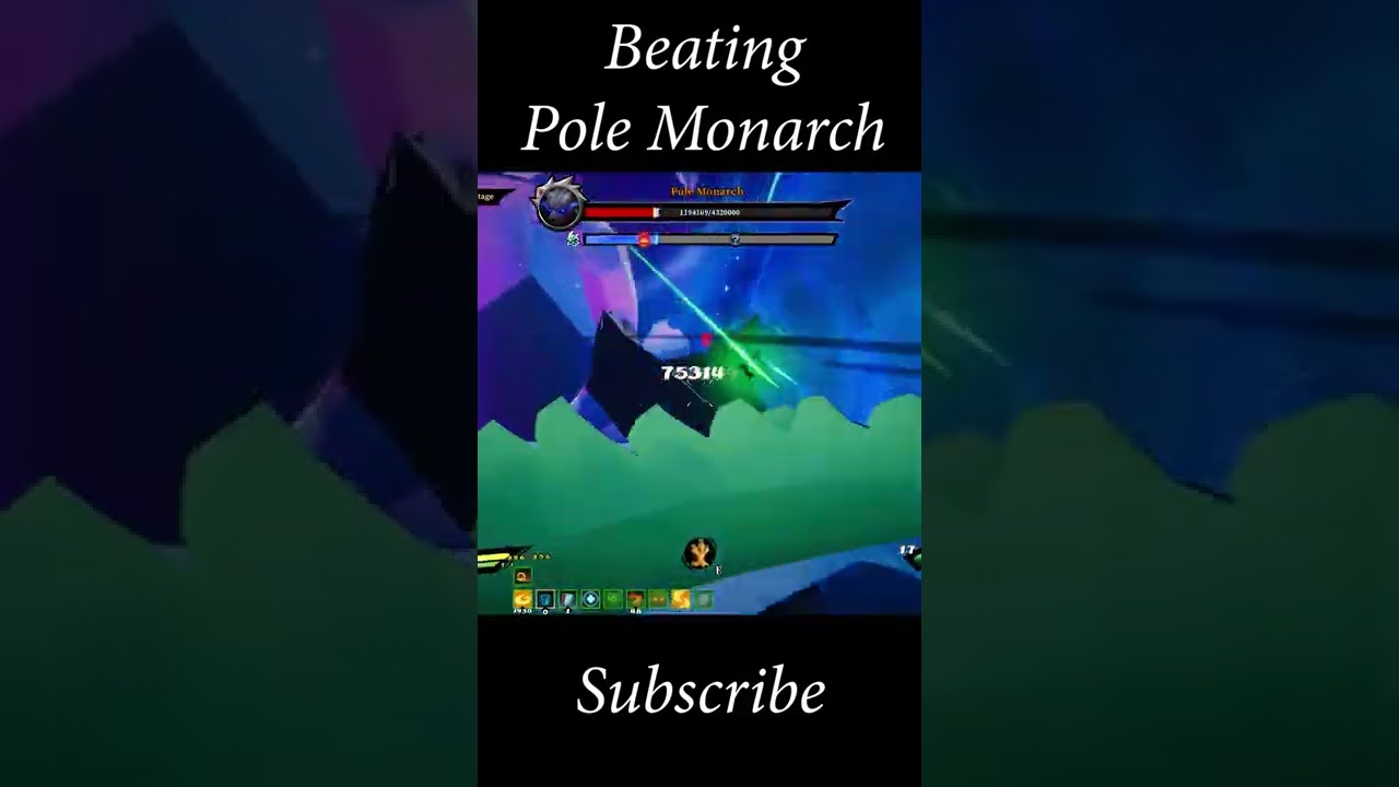 Gunfire Reborn, Beating Pole Monarch under 1 minute..subscribe for more ...