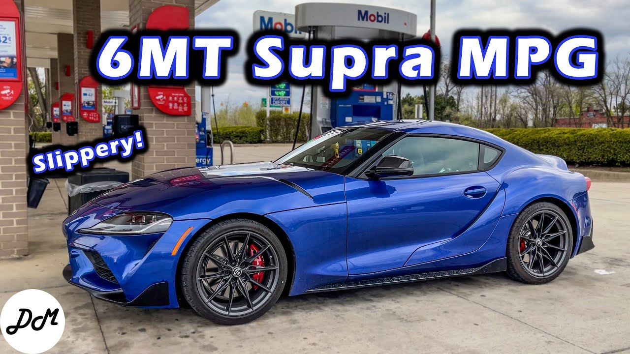 2023 Toyota Supra 6-Speed Manual – MPG Test | Real-world Highway Fuel ...