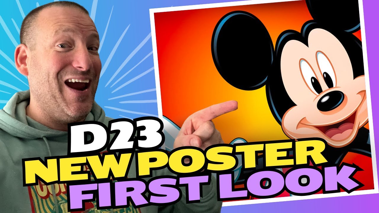 D23 Expo POSTER EASTER EGGS! - YouTube