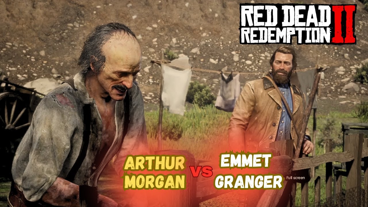 Arthur Morgan vs Emmet Granger | Legendary Gunslinger (RDR2) | No ...