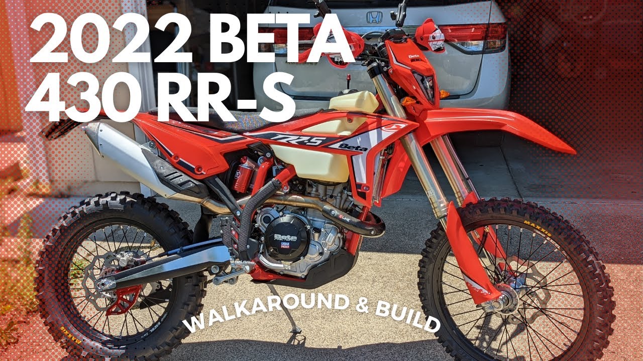 2022 Beta 430 RR-S Walkaround & Build - YouTube