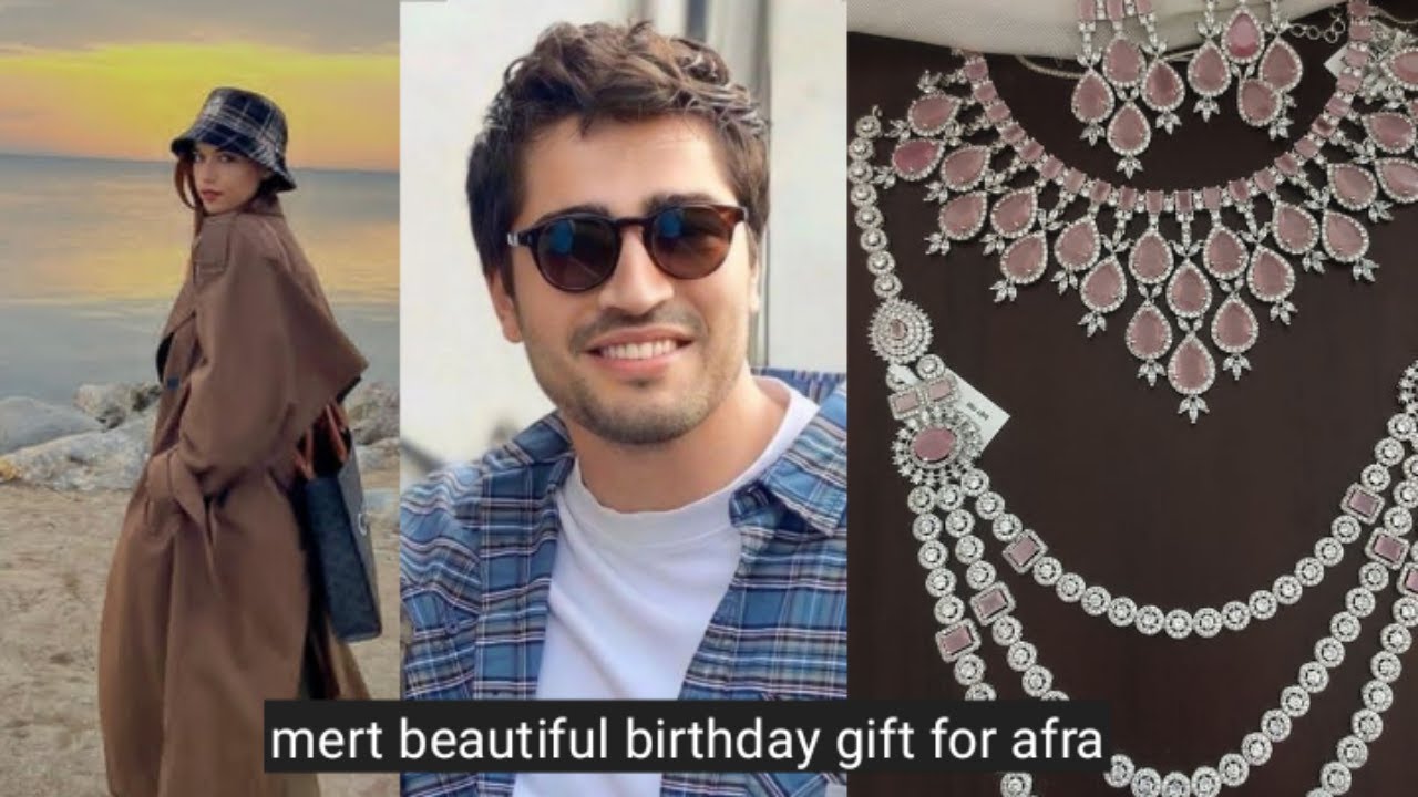 Mert Ramazan Demir Beautiful Birthday Gift for Afra Saraçoğlu - YouTube