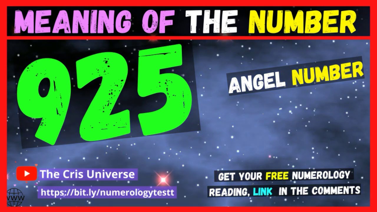 🔥 ️ 925 Angel Number Meaning - Meaning and Significance of seeing the ...