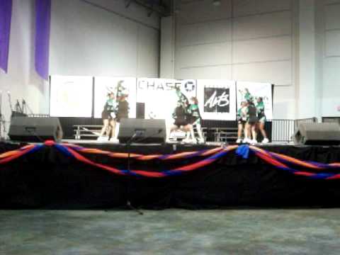 Rusheon Rams Cheerleader's Performing at Artbreak - YouTube