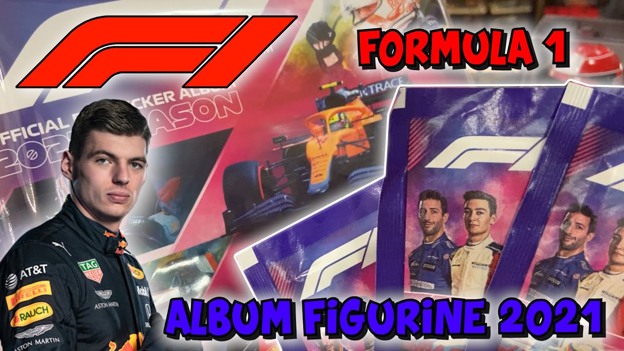 ALBUM FIGURINE FORMULA 1 2021! CON 4 SUPER PACCHETTOZZI! Edicola - YouTube