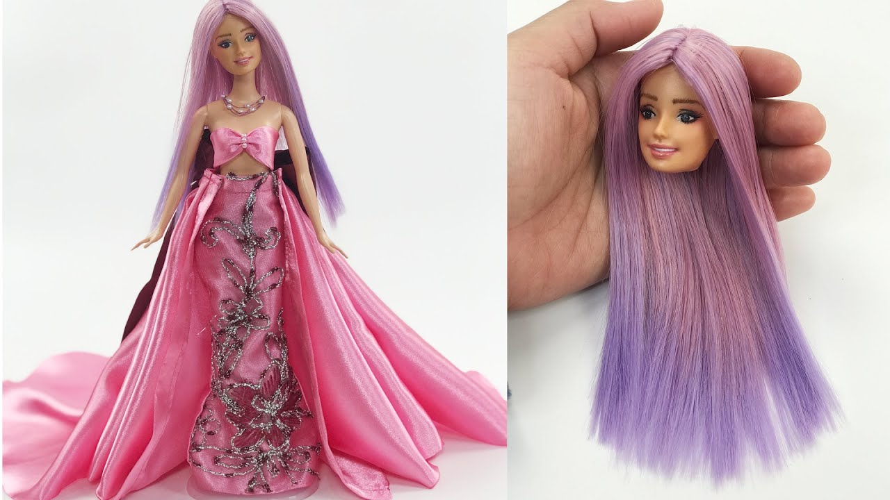 10 DIY Ideas For Your Barbie To Look Like Princess / DIY Barbie ...