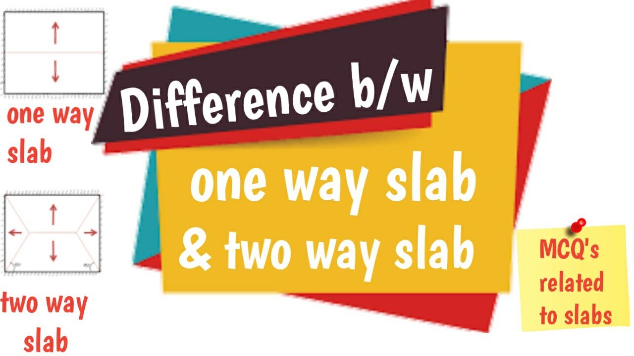 one way slab and two way slab/one way slab design/two way slab design ...