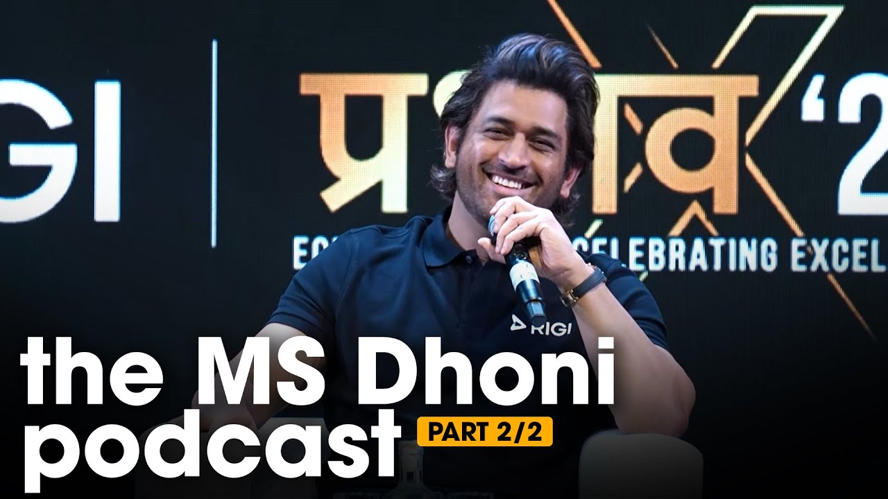 The MS Dhoni Podcast (Part 2) - YouTube