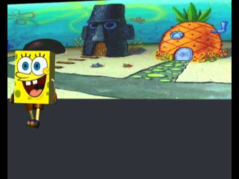spongebob footsteps simple animation 3ds max.wmv - YouTube