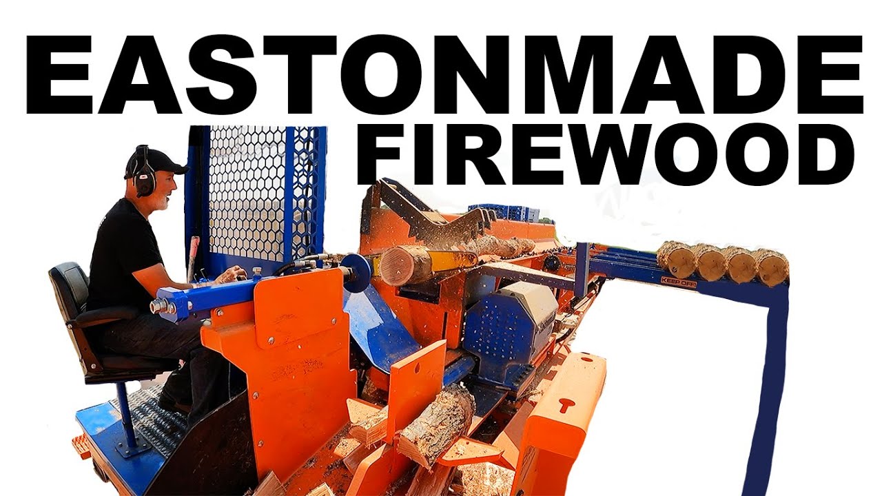 Firewood Processing - Eastonmade 22MB - YouTube