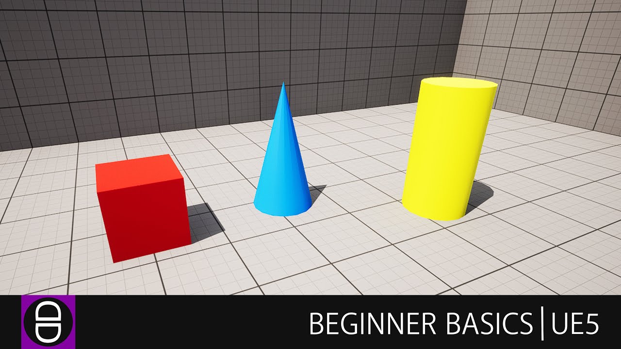How to create a basic colour and apply to a static mesh square shape ...