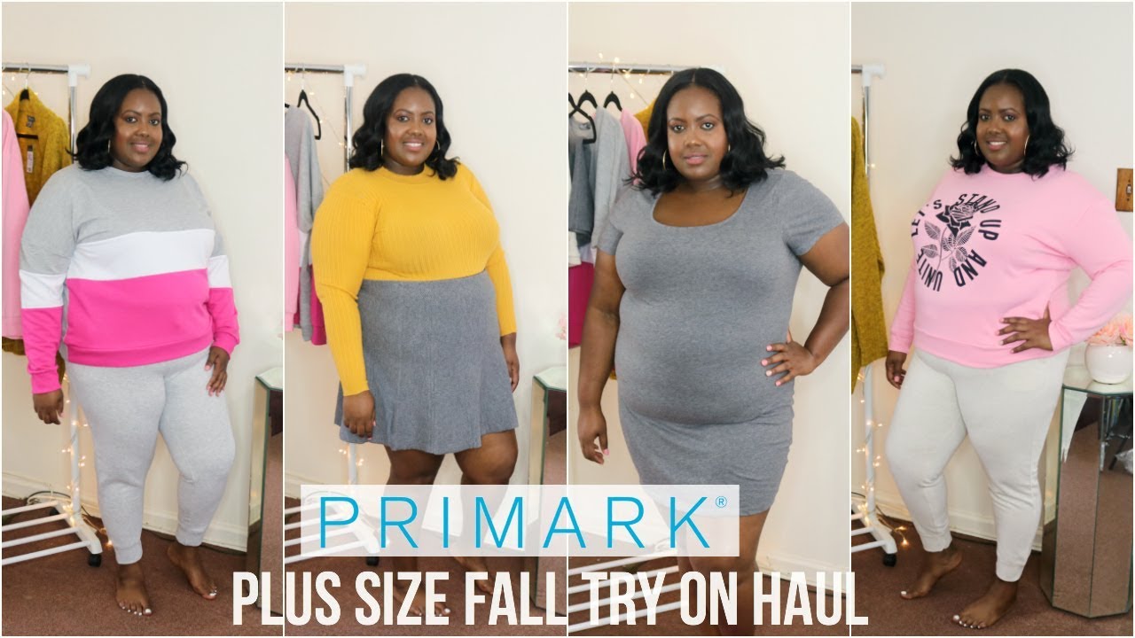PRIMARK PLUS SIZE FALL TRY ON HAUL| PLUS FALL SIZE FASHION - YouTube