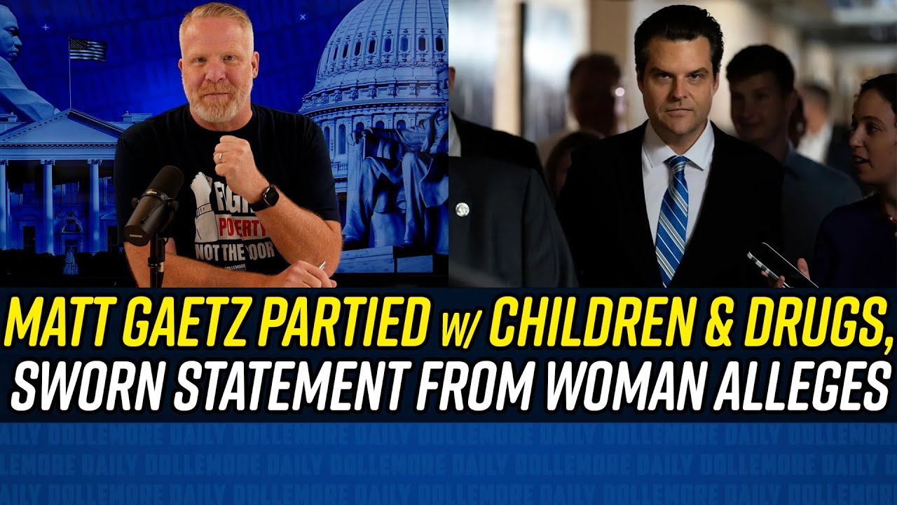 BRAND NEW ALLEGATIONS: Matt Gaetz Attended Party Alongside a Child ...