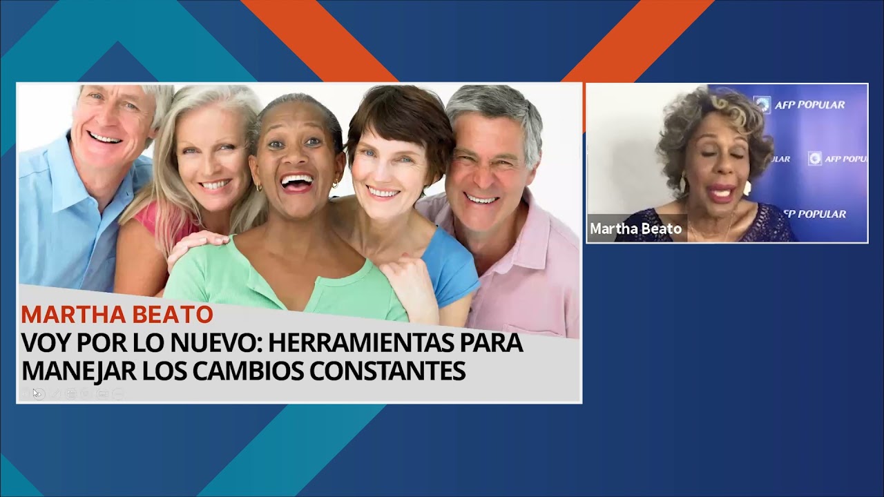Webinario “Voy por lo nuevo: Herramientas para manejar los cambios ...