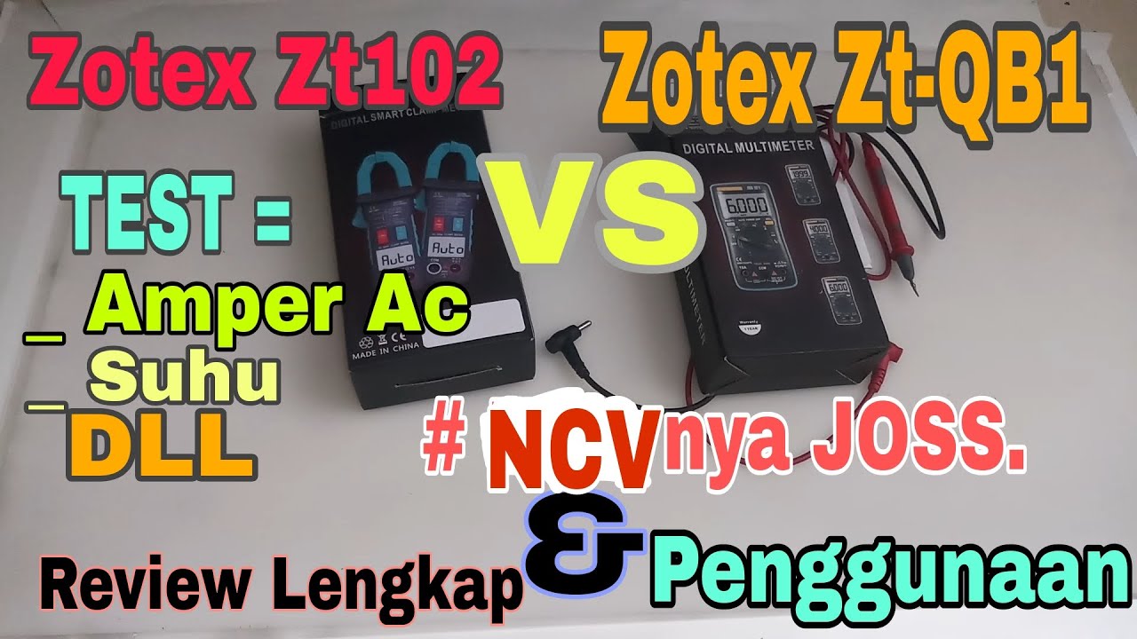 Review Dan Unboxing Zotex Zt-102 Dan Zotex Zt-QB1 - YouTube