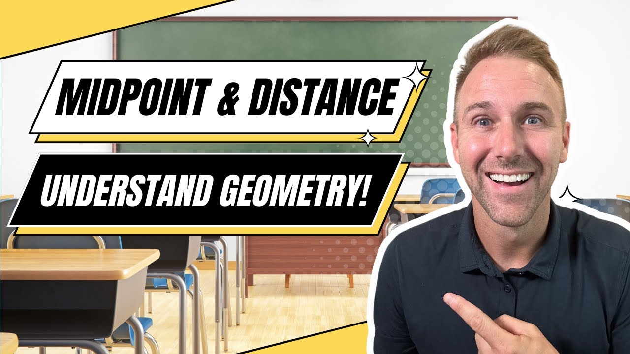 Finding Midpoint & Distance in the Coordinate Plane // GEOMETRY 1.6 ...