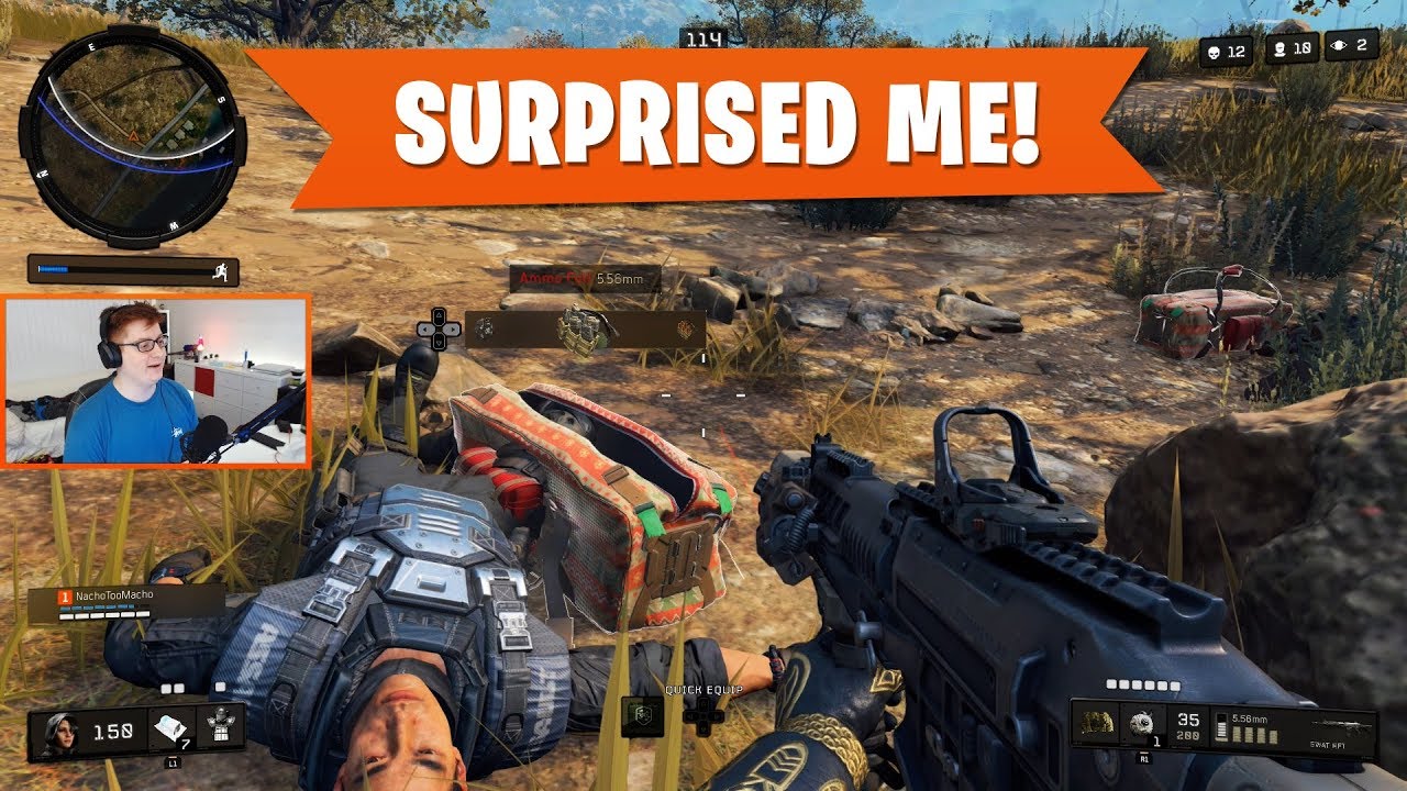 HE SURPRISED ME! | Black Ops 4 Blackout | PS4 Pro - YouTube