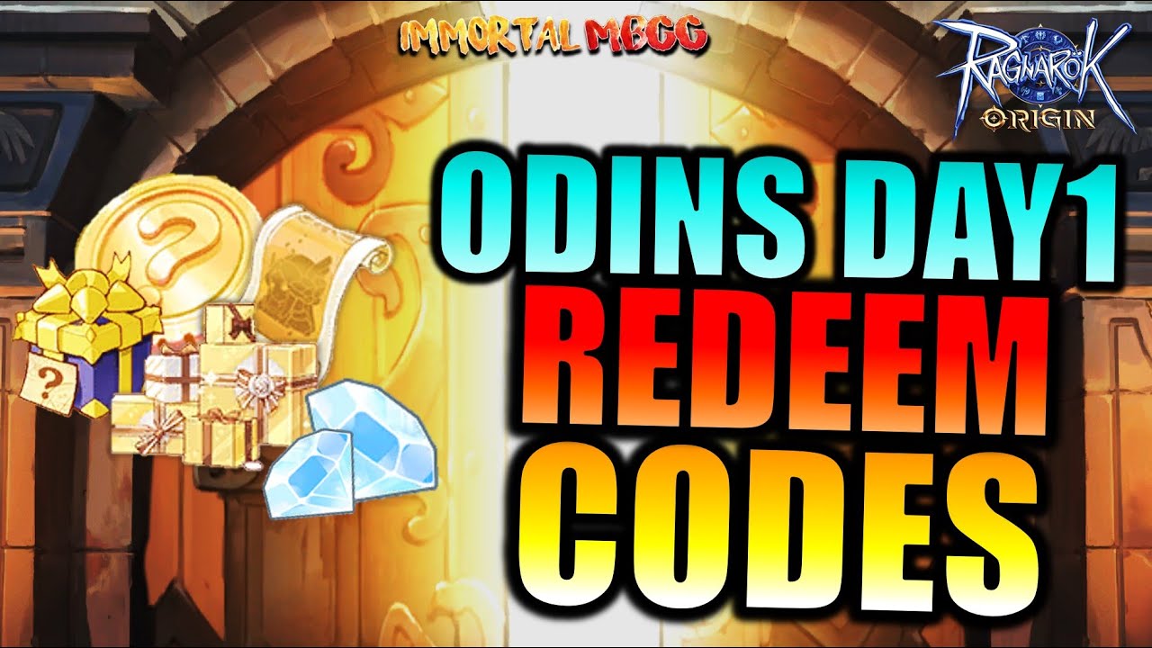 ODIN'S CUP DAY1 REDEEM CODES - RAGNAROK ORIGIN - YouTube