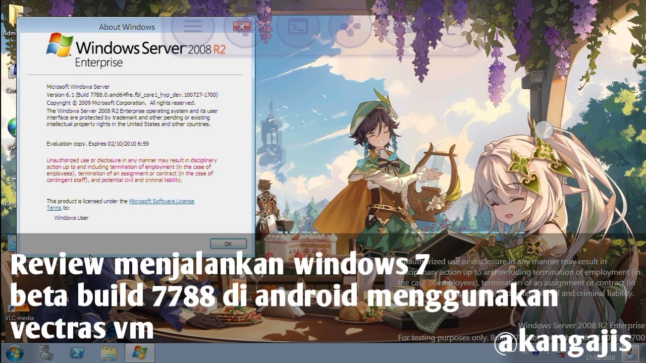 Review windows server 2012 beta build 7788 di hp android menggunakan ...