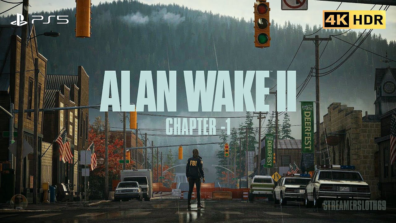 Alan Wake 2 Chapter 1 Walkthrough [4K HDR 60FPS] PS5 Gameplay ...