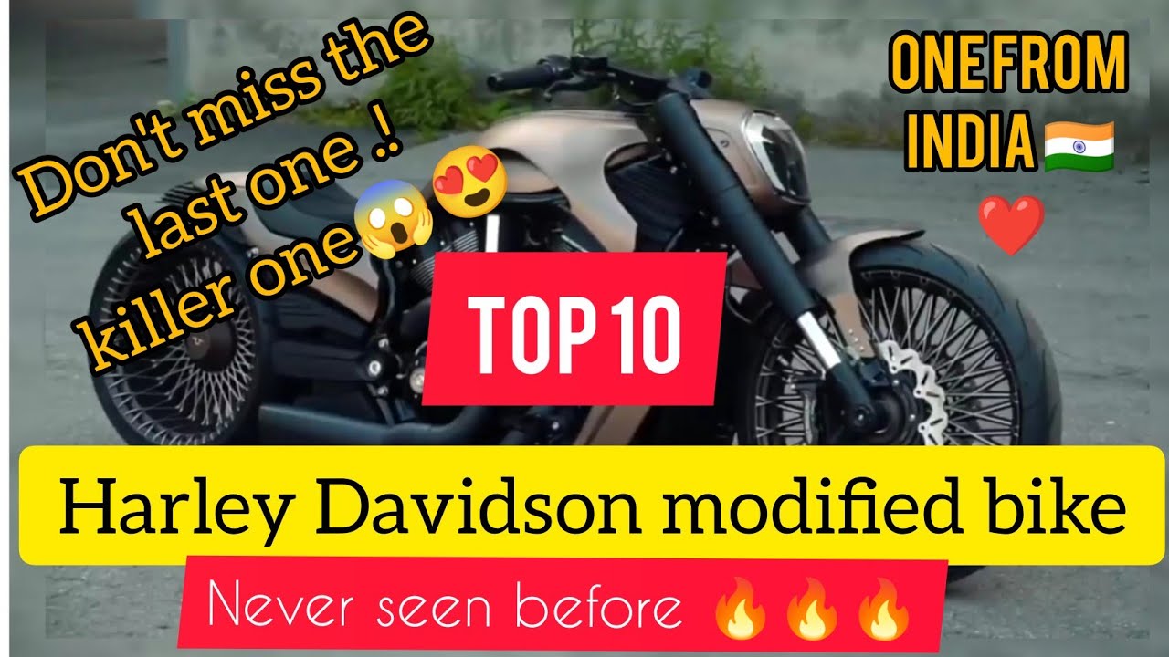 Top 10 Harley Davidson V ROD Modified Bike || #HarleyDavidson # ...