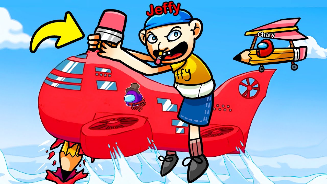 WHY IS JEFFY ATTACKING THE AIRSHIP? (Among Us) - YouTube