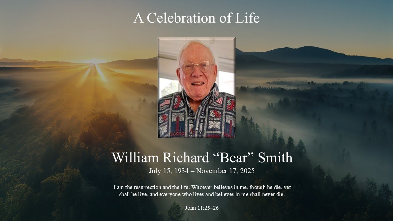 Bear Smith Memorial Service, December 6, 2025 - YouTube