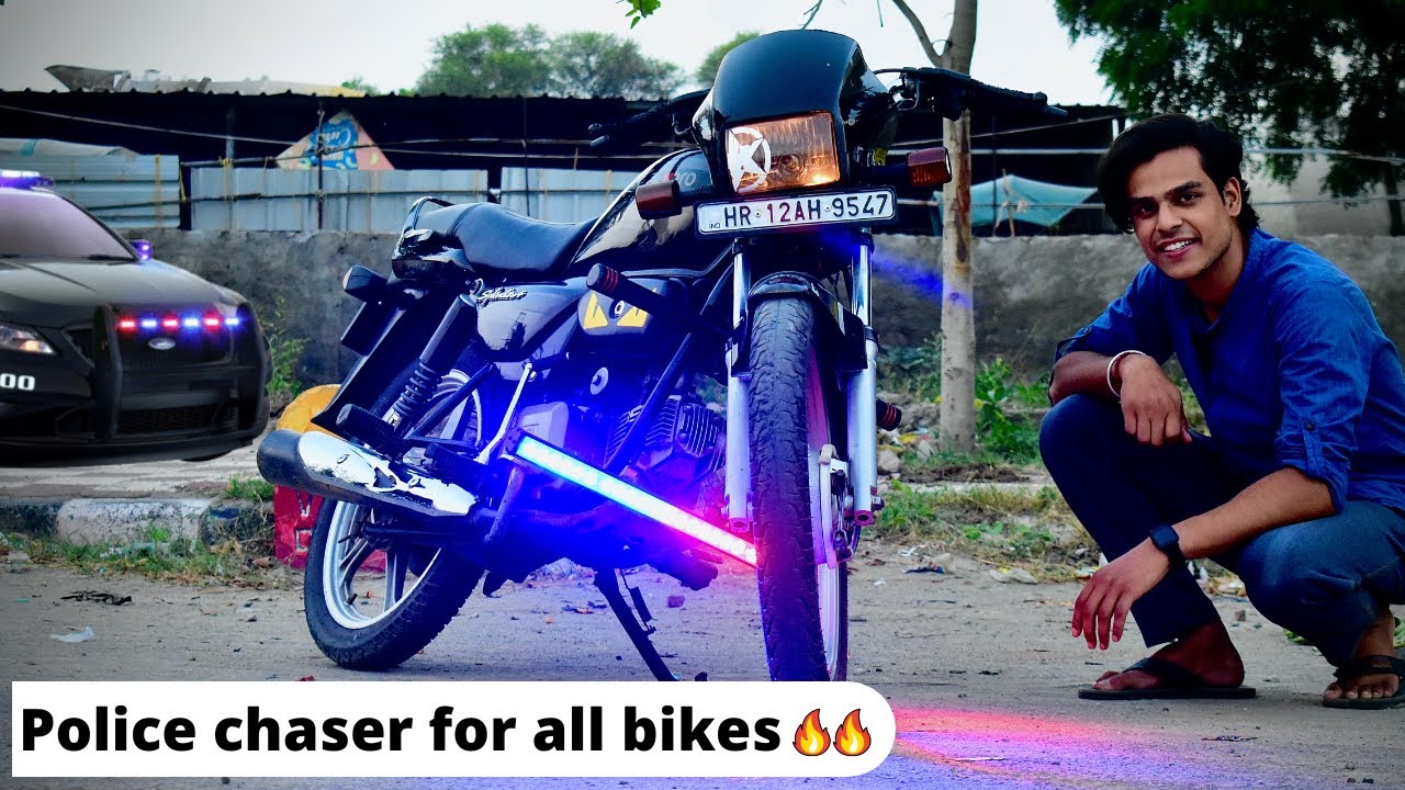 Installing Police Chaser strobe light in splendor with remote 🔥🔥 | Cool ...