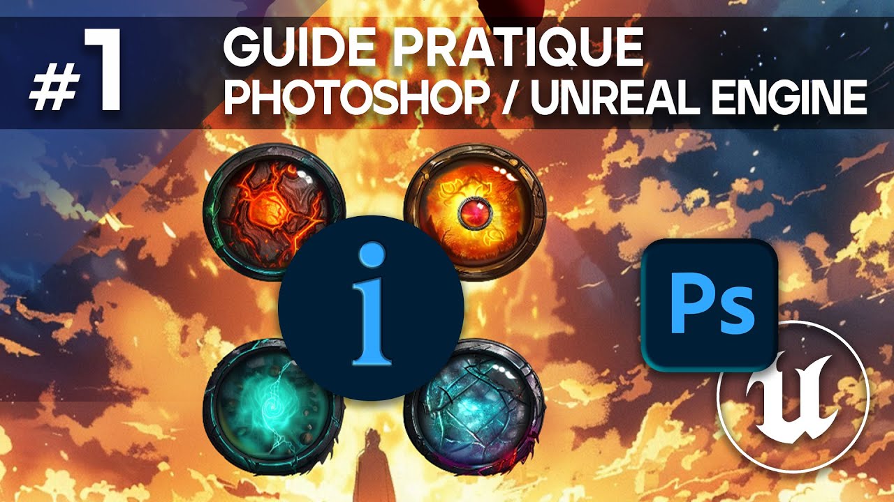 Apprendre Photoshop pour créer vos interfaces #1 : Introduction - YouTube