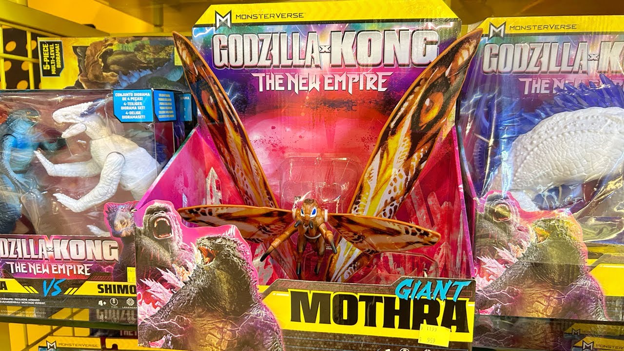 NEW Giant Mothra from Godzilla x Kong The New Empire! 😱 - YouTube