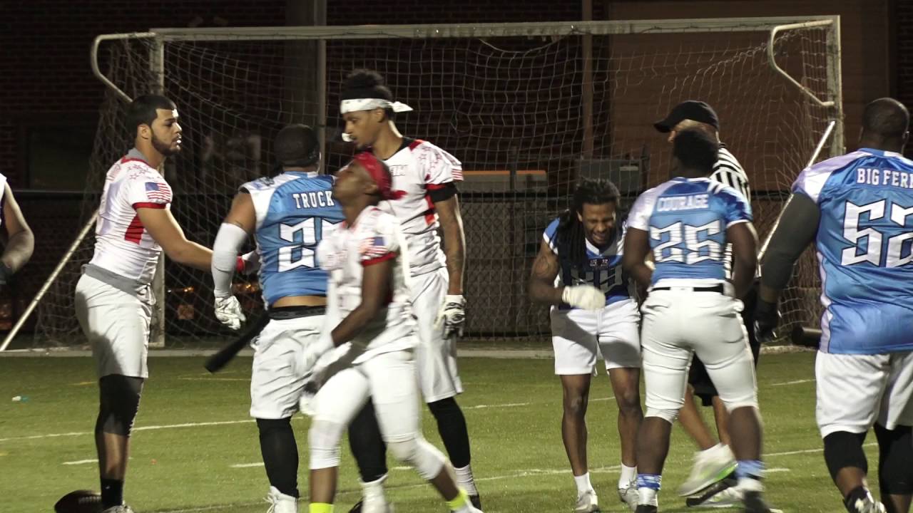 BIC vs A Team TownBeef Football League - YouTube