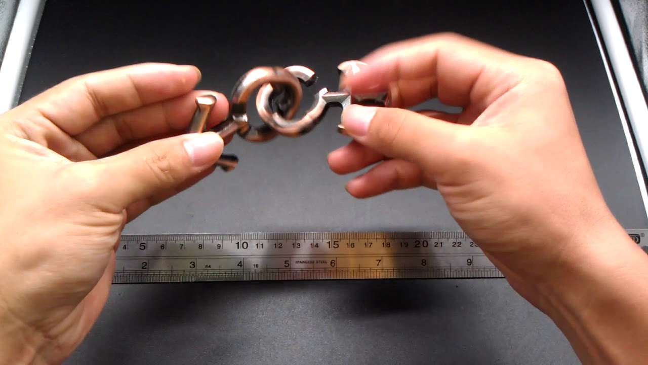 H047爱神锁 / metal ring puzzle toy / metal cast puzzle toy / yongchaofeng ...