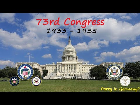73rd Congress (1933 - 1935) - YouTube